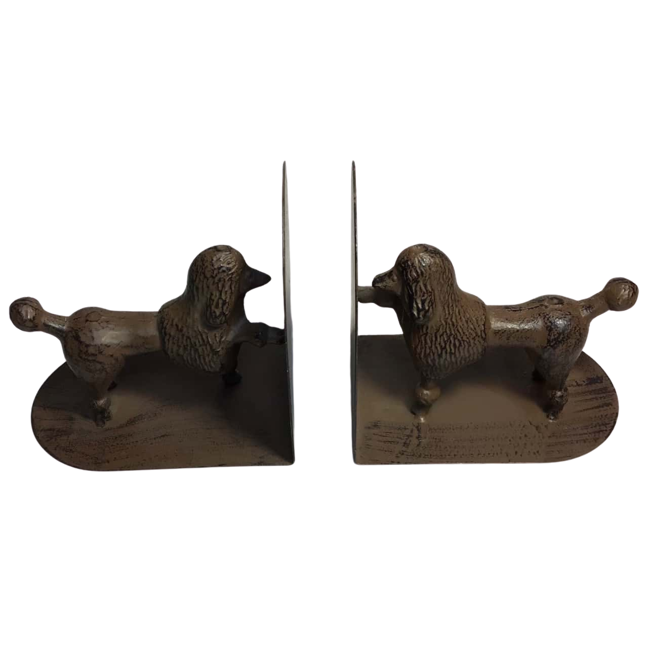 Metal Poodle Bookends(s)