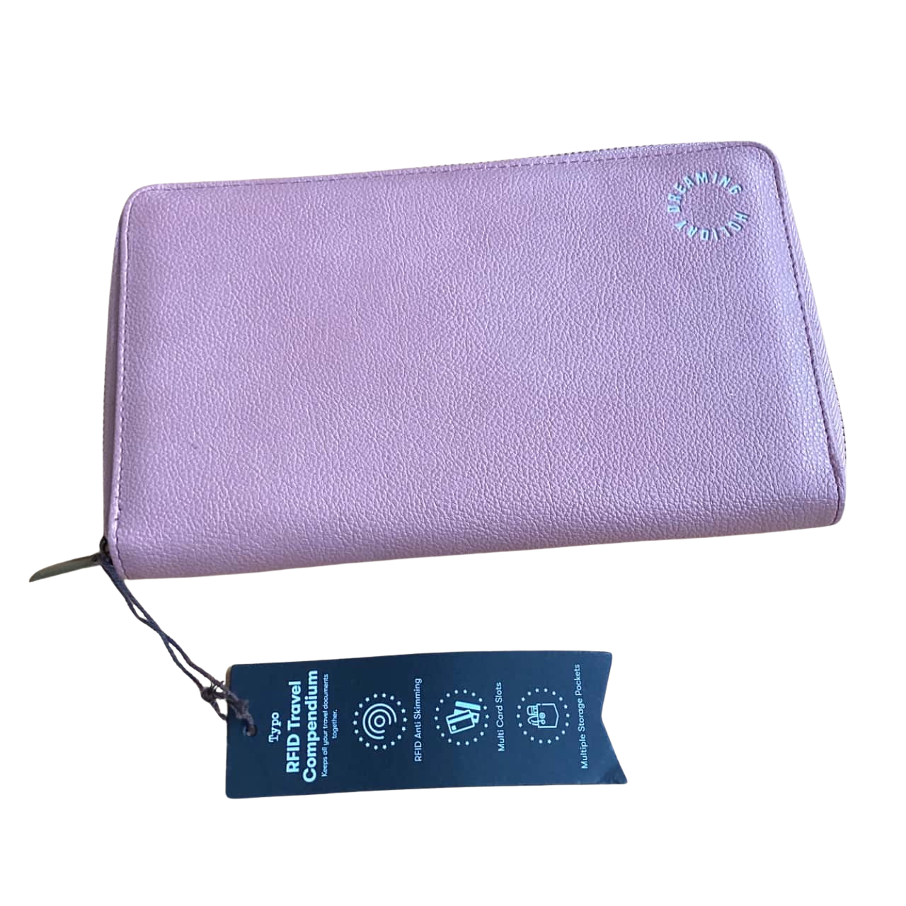 Typo Unisex Pink travel compendium (s)