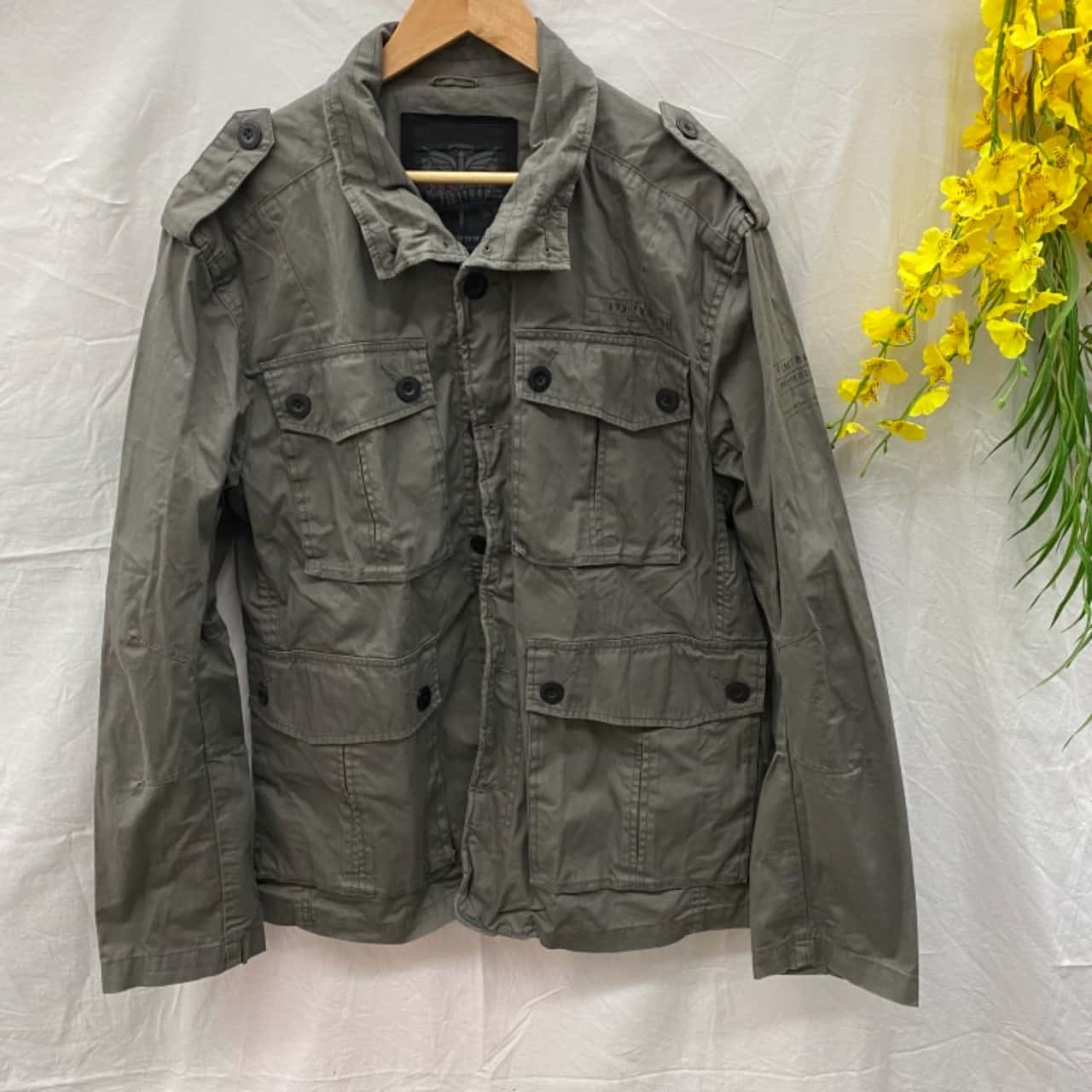 Reduced Firetrap Mens Grey light Jacket (s)