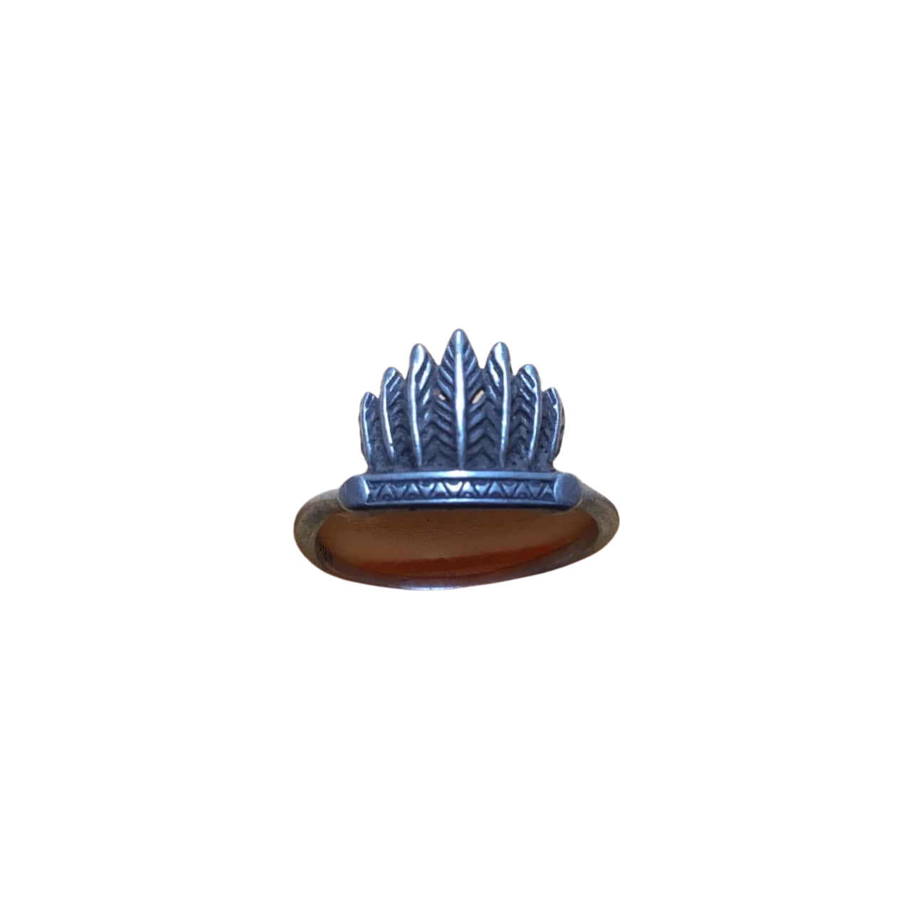 Vintage 925 Silver Headpiece Ring