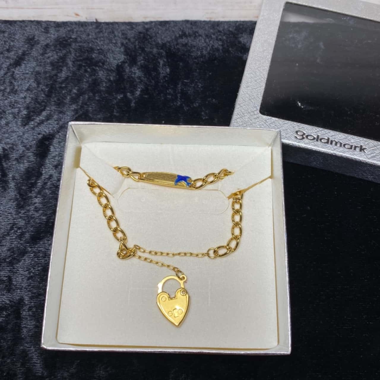 Goldmark Jewellers Womens Blue bird Bracelet Gold (s)