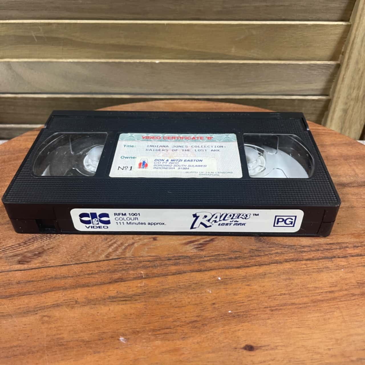 •REDUCED• Indiana Jones VHS Trilogy CIC Video 1981/84/89