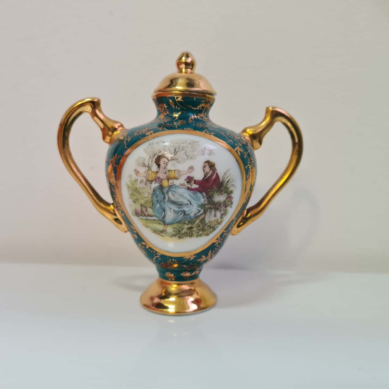 Monarch Porcelain miniature vase