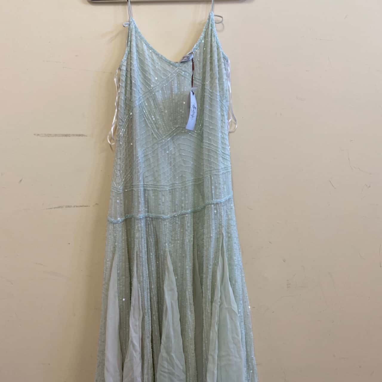 George Womens Size 12 Party Dress Green (s)