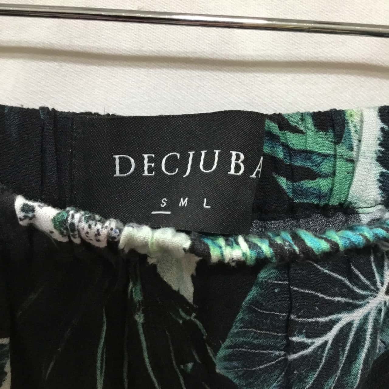 *EOFY SALE* Decjuba Womens Size S Black & Green Floral Jumpsuit(s)