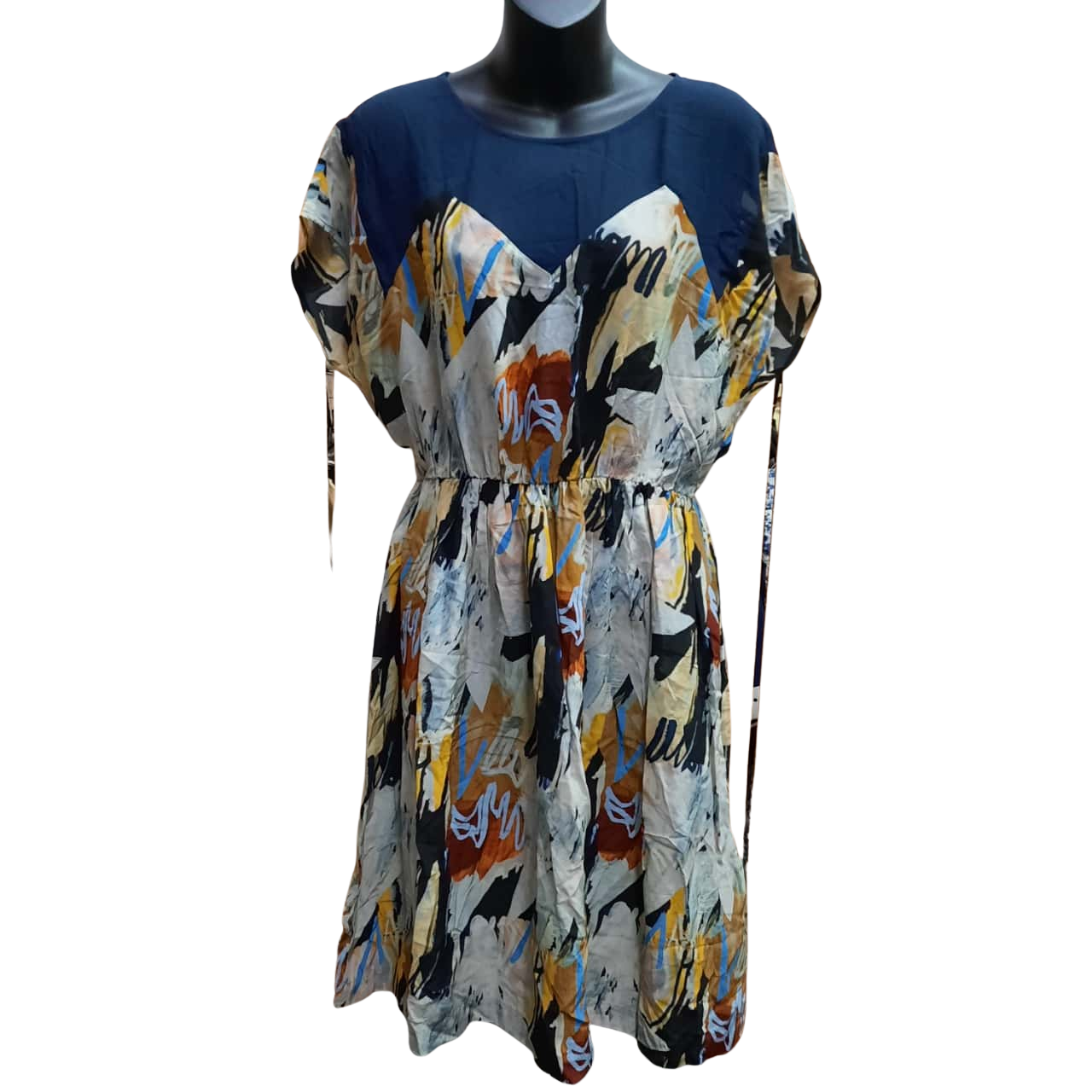 Gorman + Kaitlin Johnson Collab. 'Resonance' Silk Blend Dress - Size 8(s)