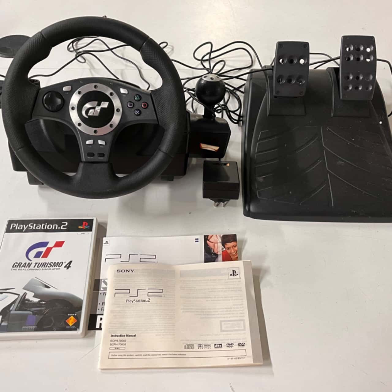 Driving Force pro w/ Gran Turismo 4: (s)