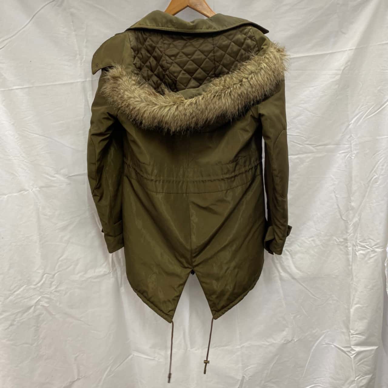 Witchery Womens Size XS Winter Jacket Green (s)