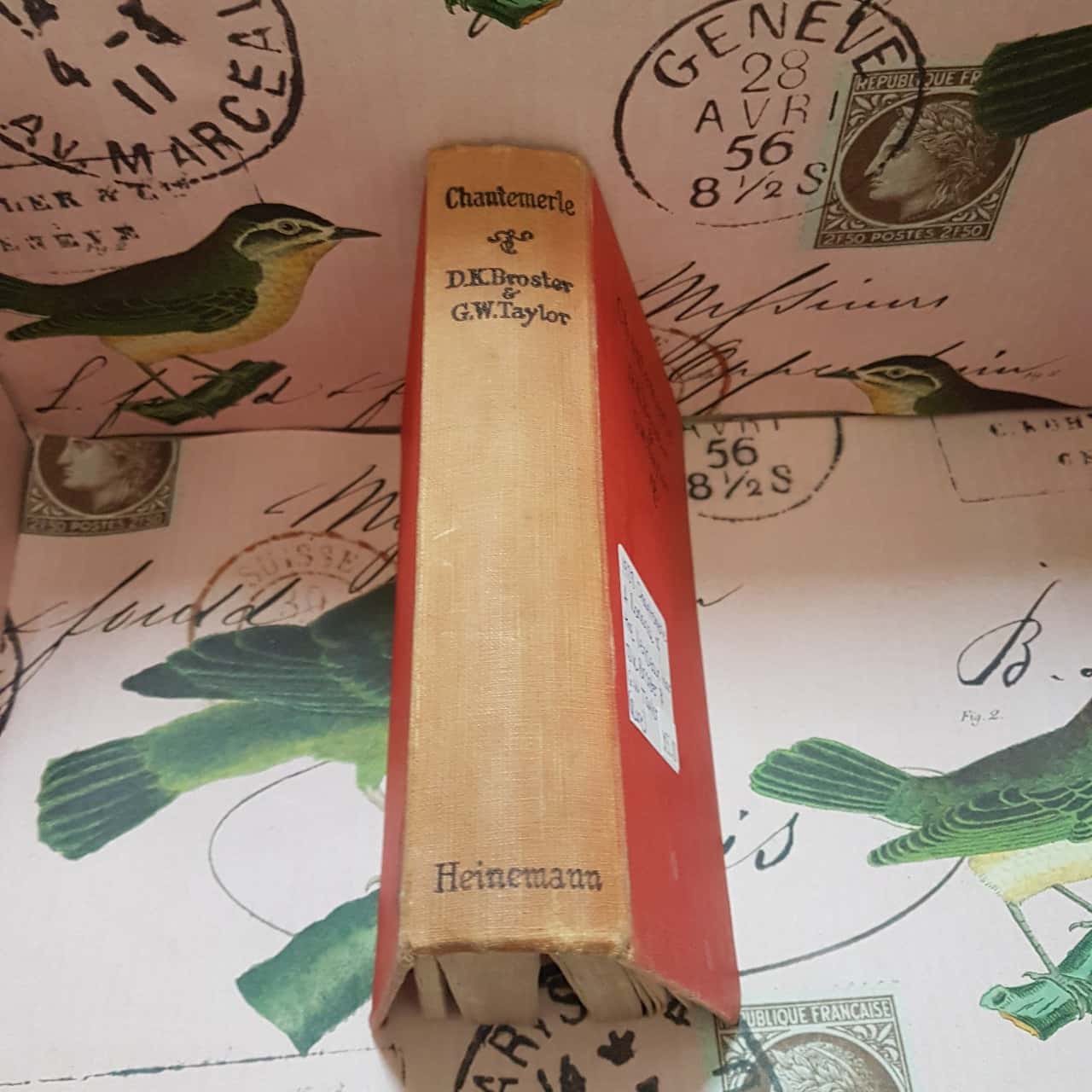 Vintage Book Chantemerle by Broster and Taylor Box 4