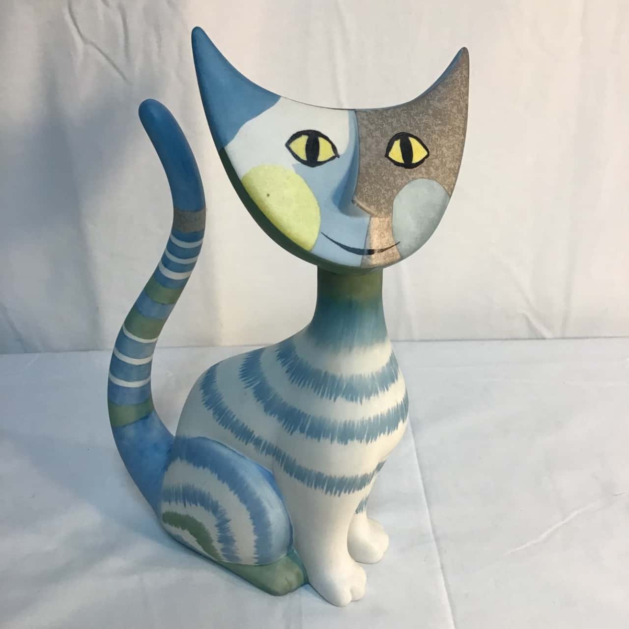 Rosina Wachtmeister Goebel - Cat statue "Stefano" 25 cm high! - Porcelain(s)
