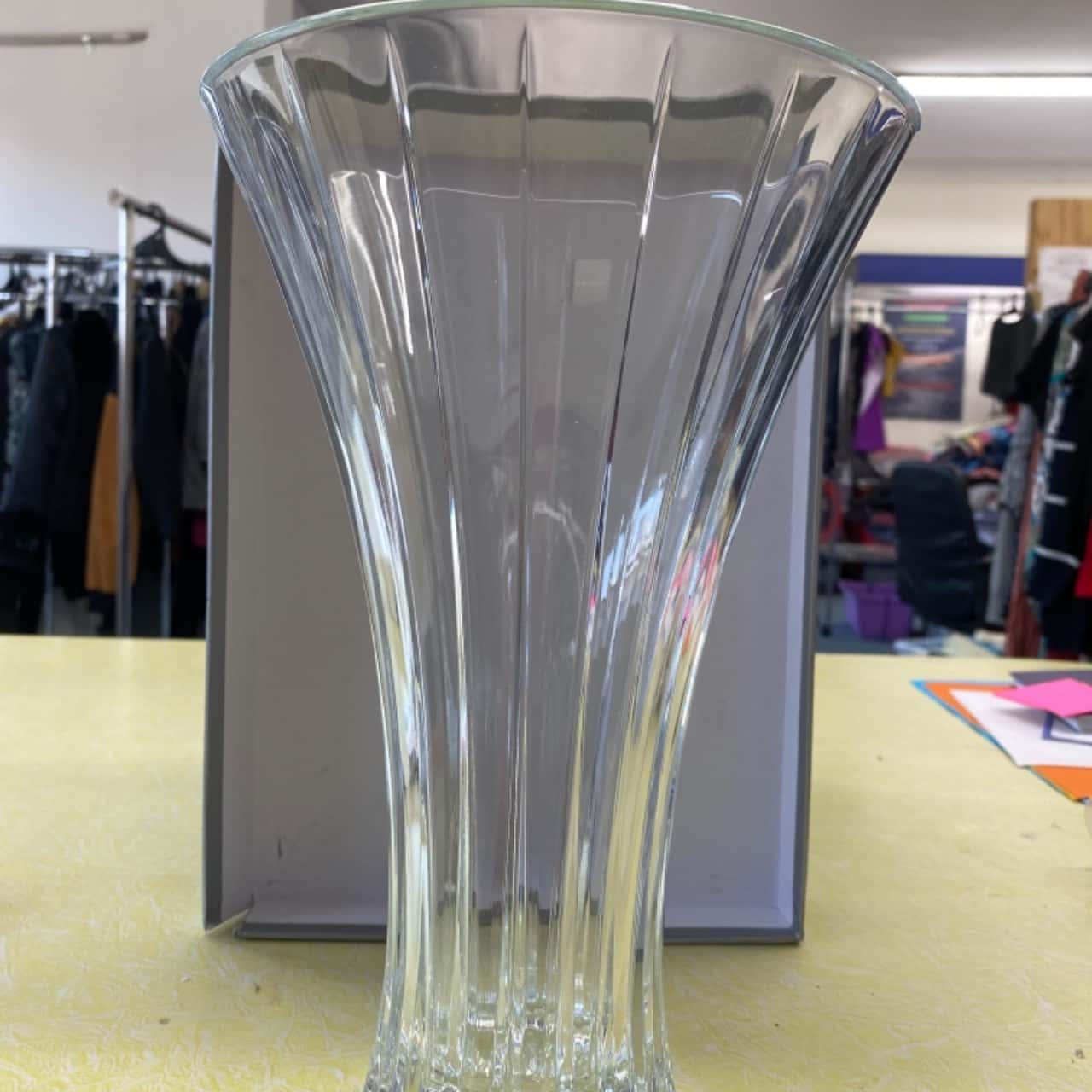 RCR Crystal Vase Made in Italy (s)