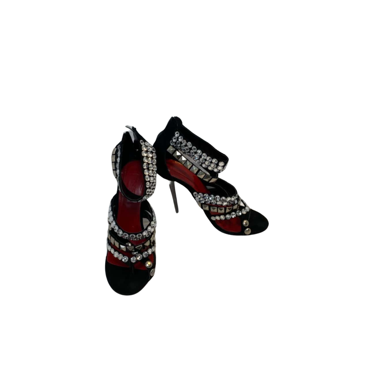 Siren Women's Heels Size 8 Black / Red (s)
