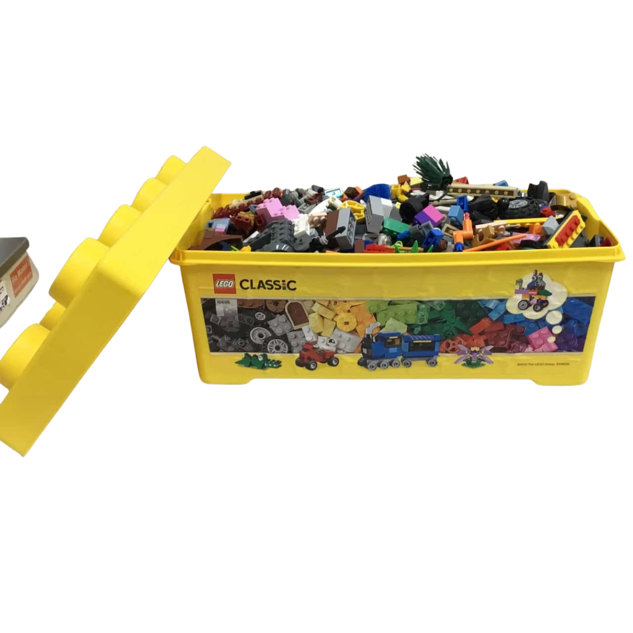 2KG Random LEGO Pieces in Container