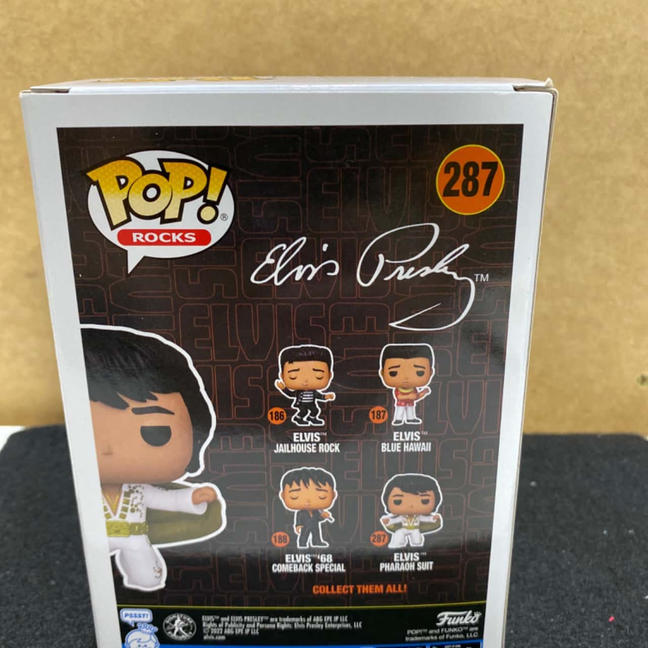 Pop- Elvis Pharaoh suit -Vinyl Figurine(s)