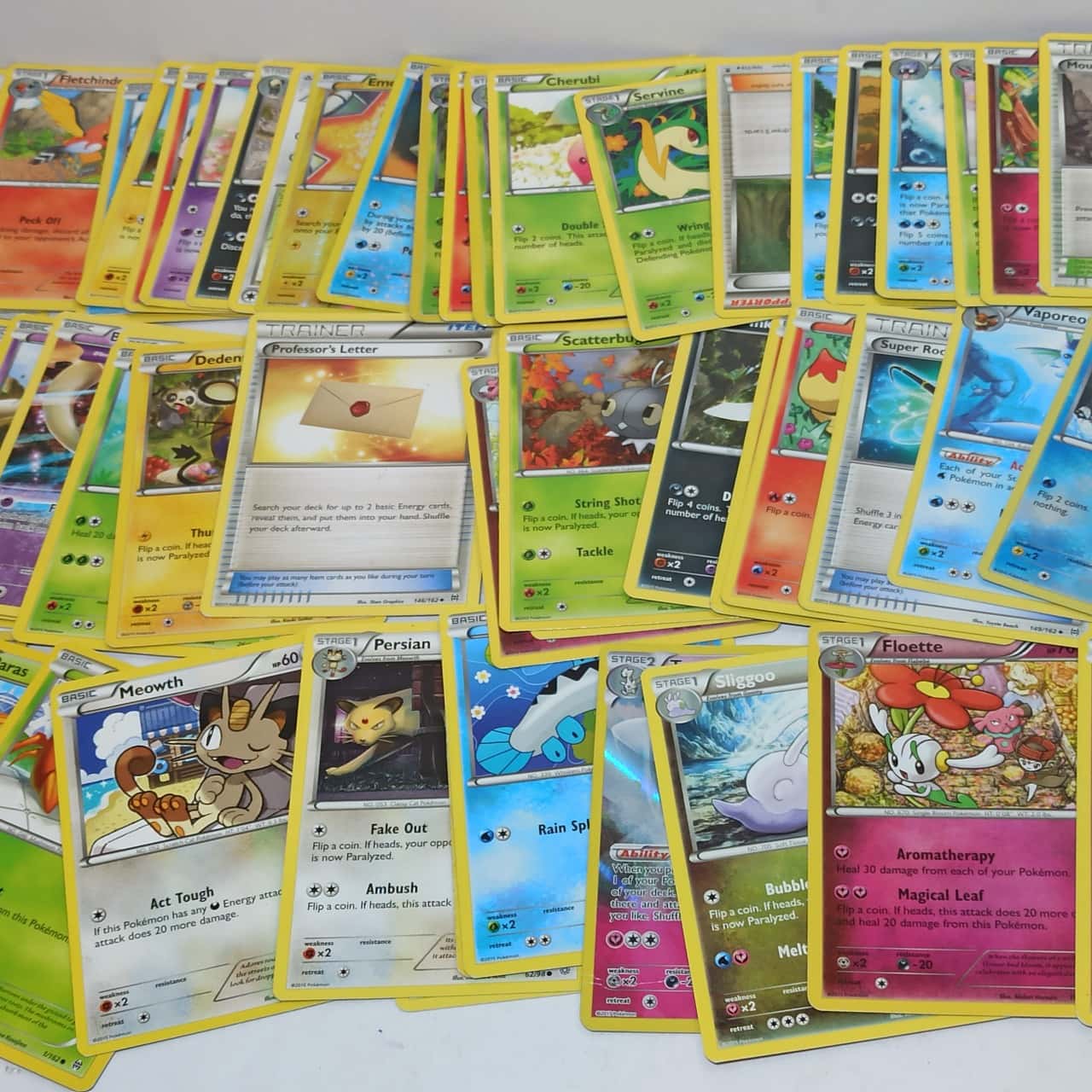 Bulk Pokemon 2013/2014/2015 assorted cards see pics(s)