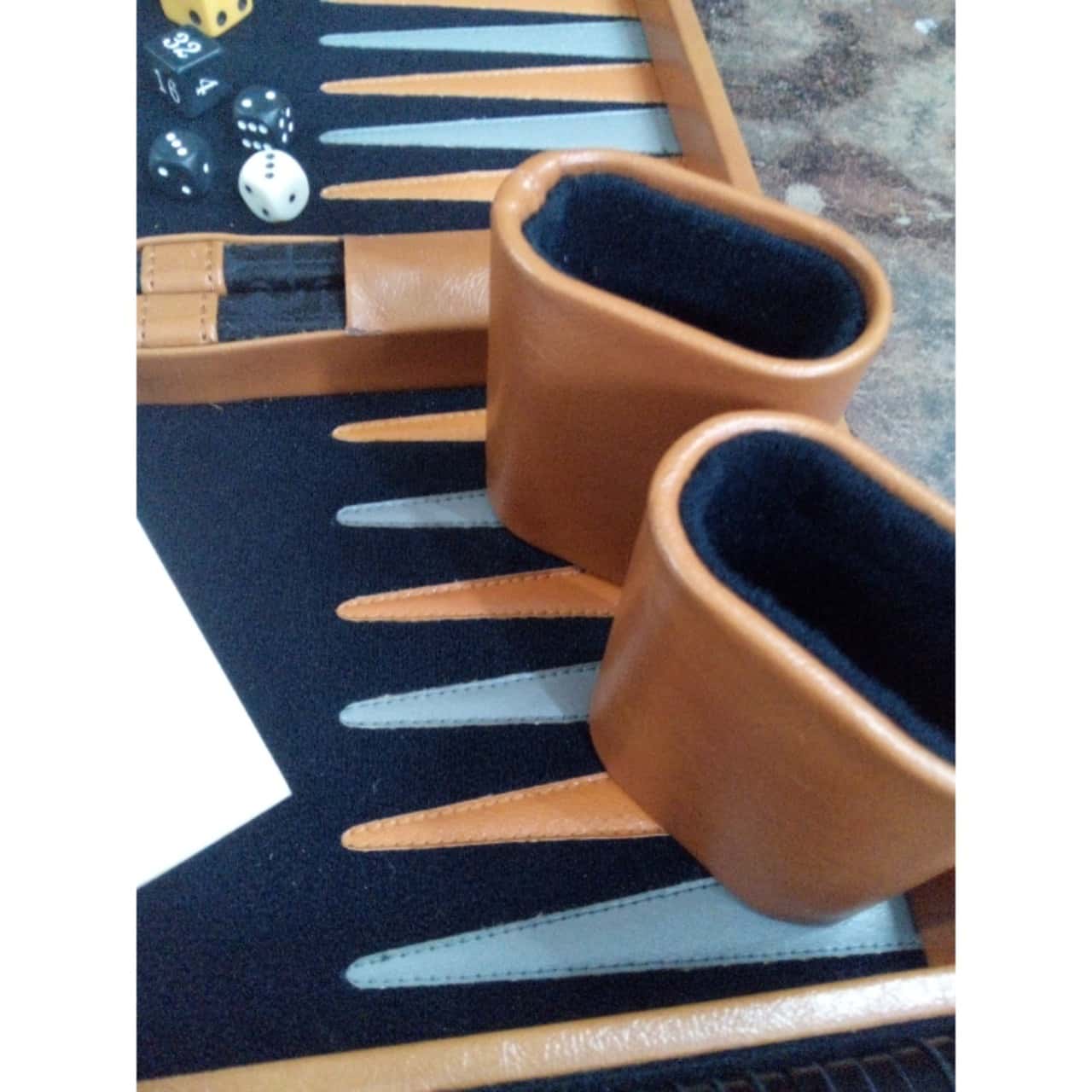 Vintage Pierre Cardin Backgammon Set in Carry Case(s)