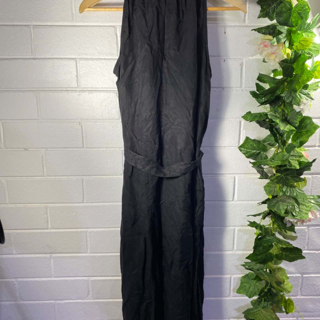 Decjuba Womens Size 8 Jumpsuit Black BNWT