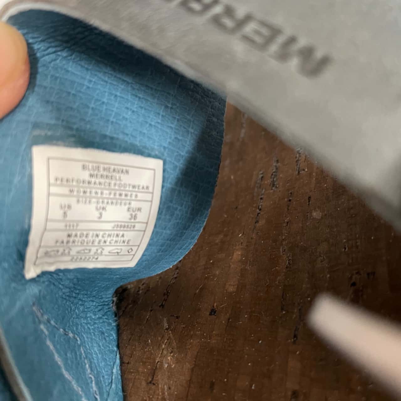 Merrell Womens Size 5 Blue Sandals(s)