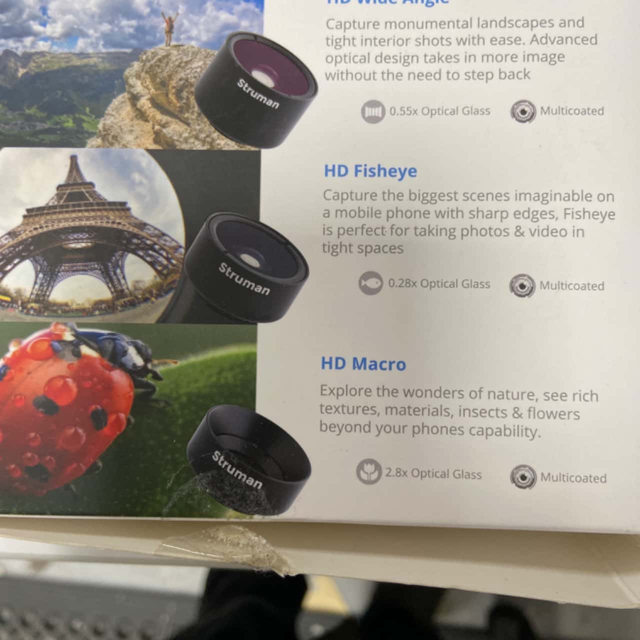 Struman advanced optics and struman photo extension kit(s)