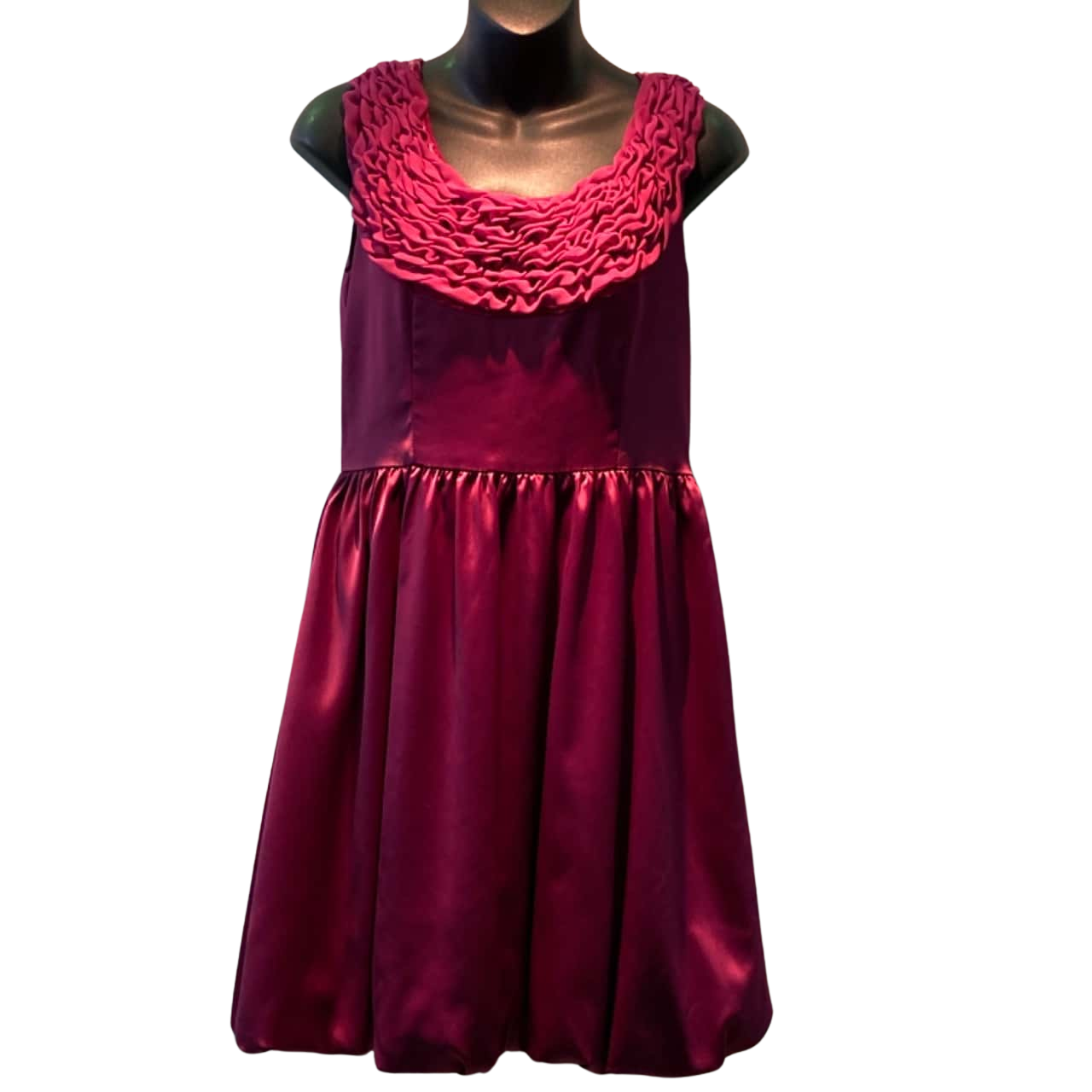 bYSI Womens Size 8 / S Cocktail Dress Dark Pink