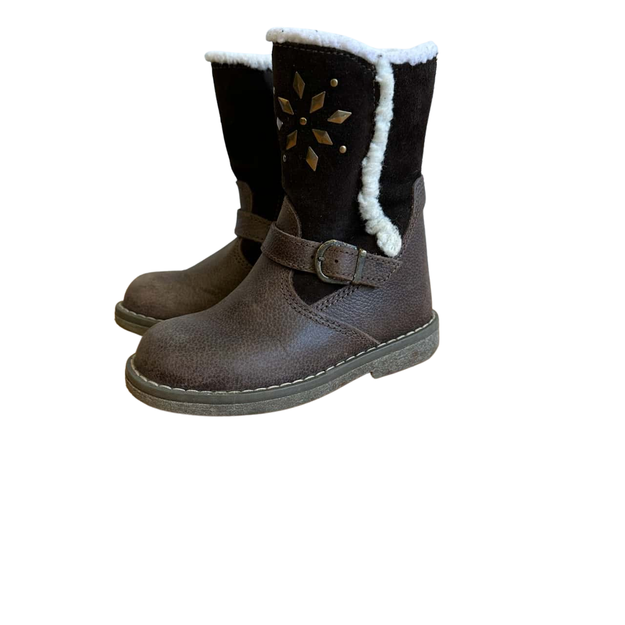 Jones Bootmakers Kids Size 23 Boots Brown