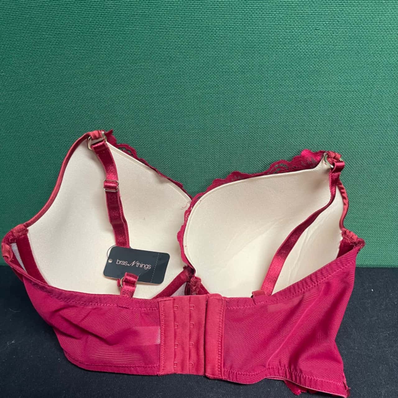 Bras N Things Dark Red Bra