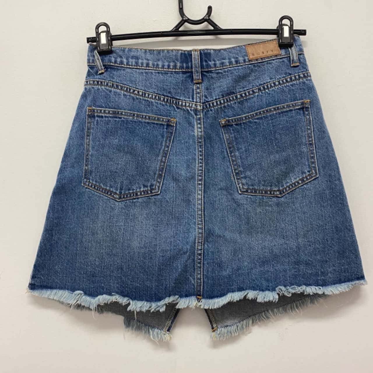 Rusty Womens Size 10 Denim Skirt Blue (s)