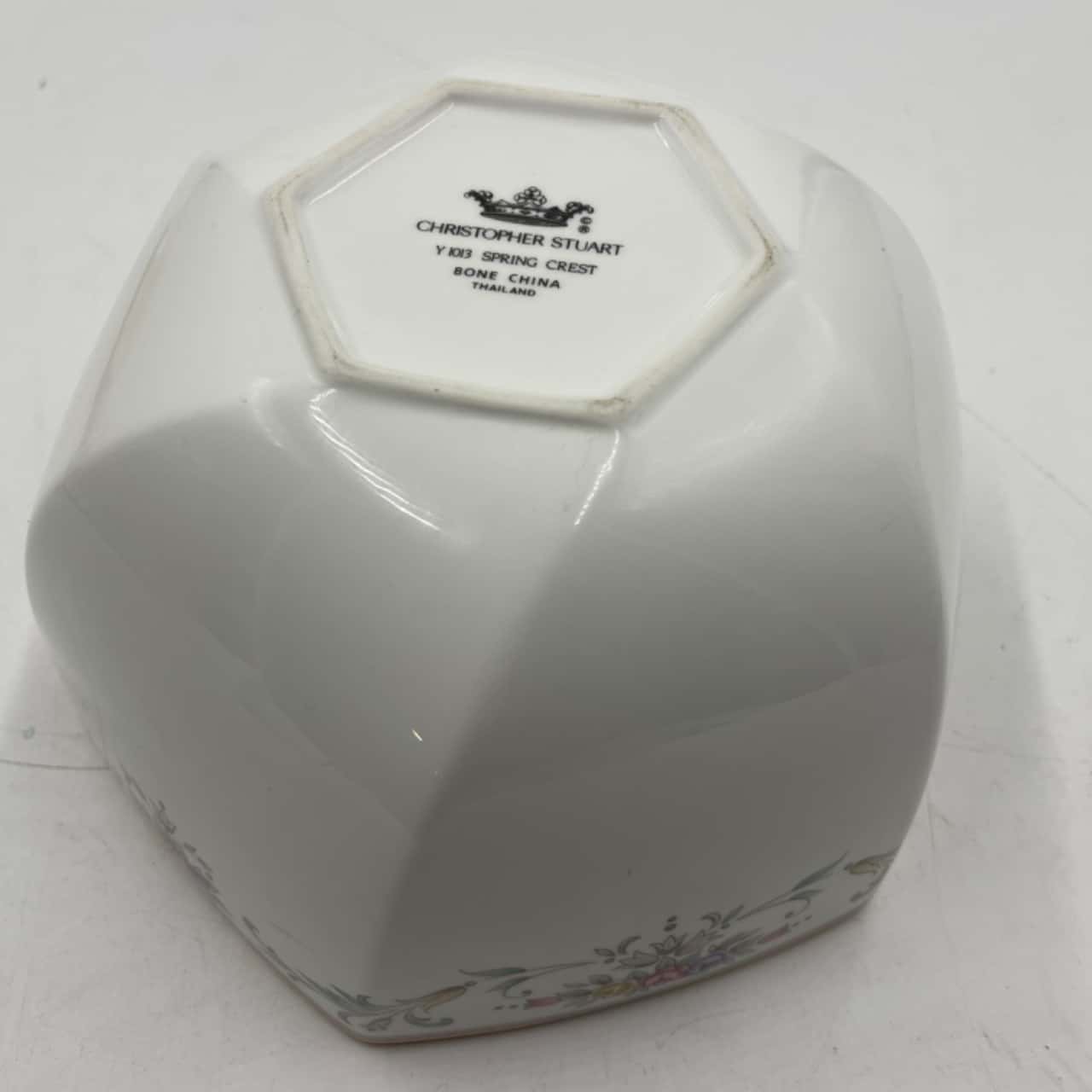 Spring Crest Christopher Stuart Serving Bowl 18.5cm diameter 11cm height