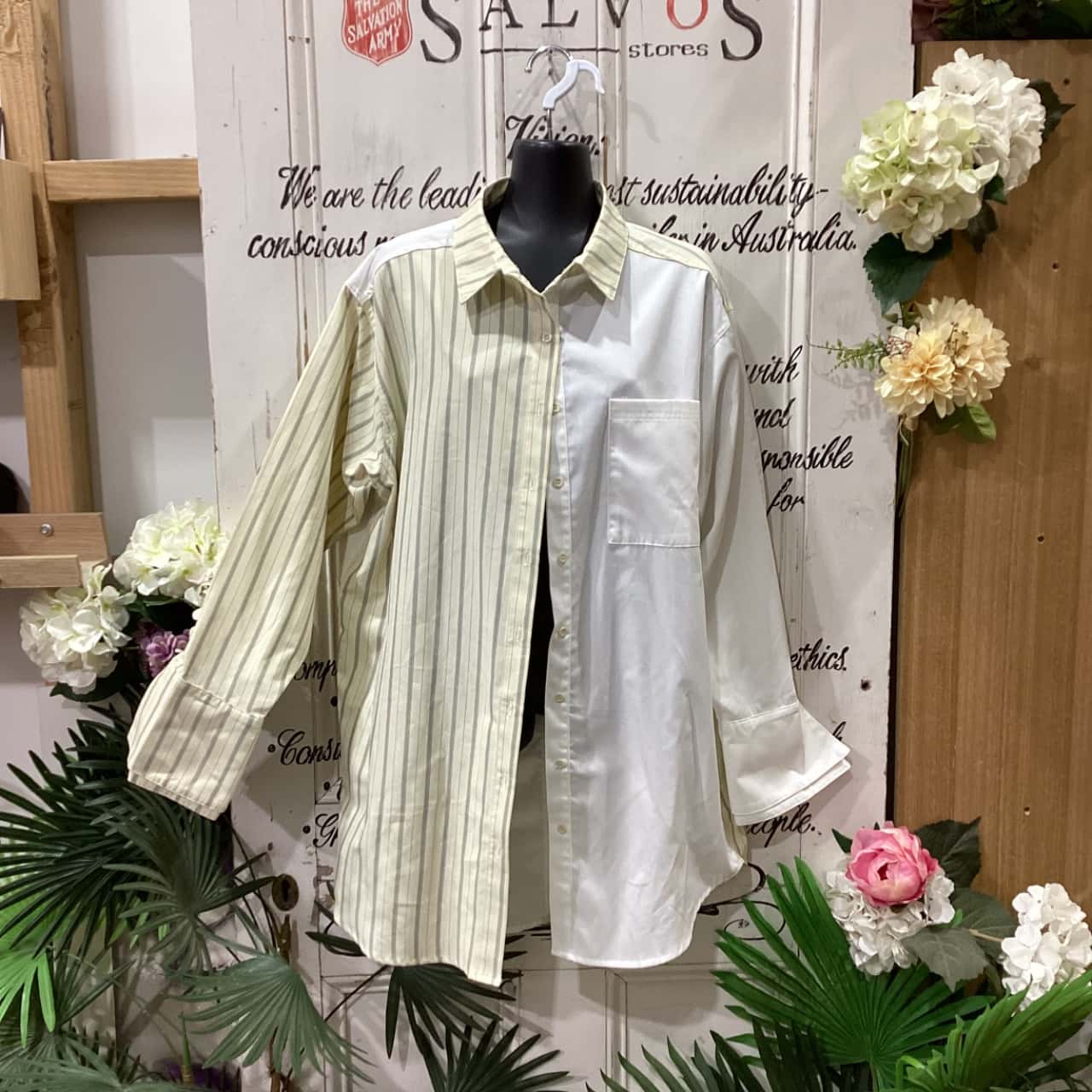 Isabelle Quinn brand! BNWT! THE RICKY SHIRT DRESS! VINTAGE STRIPE ...