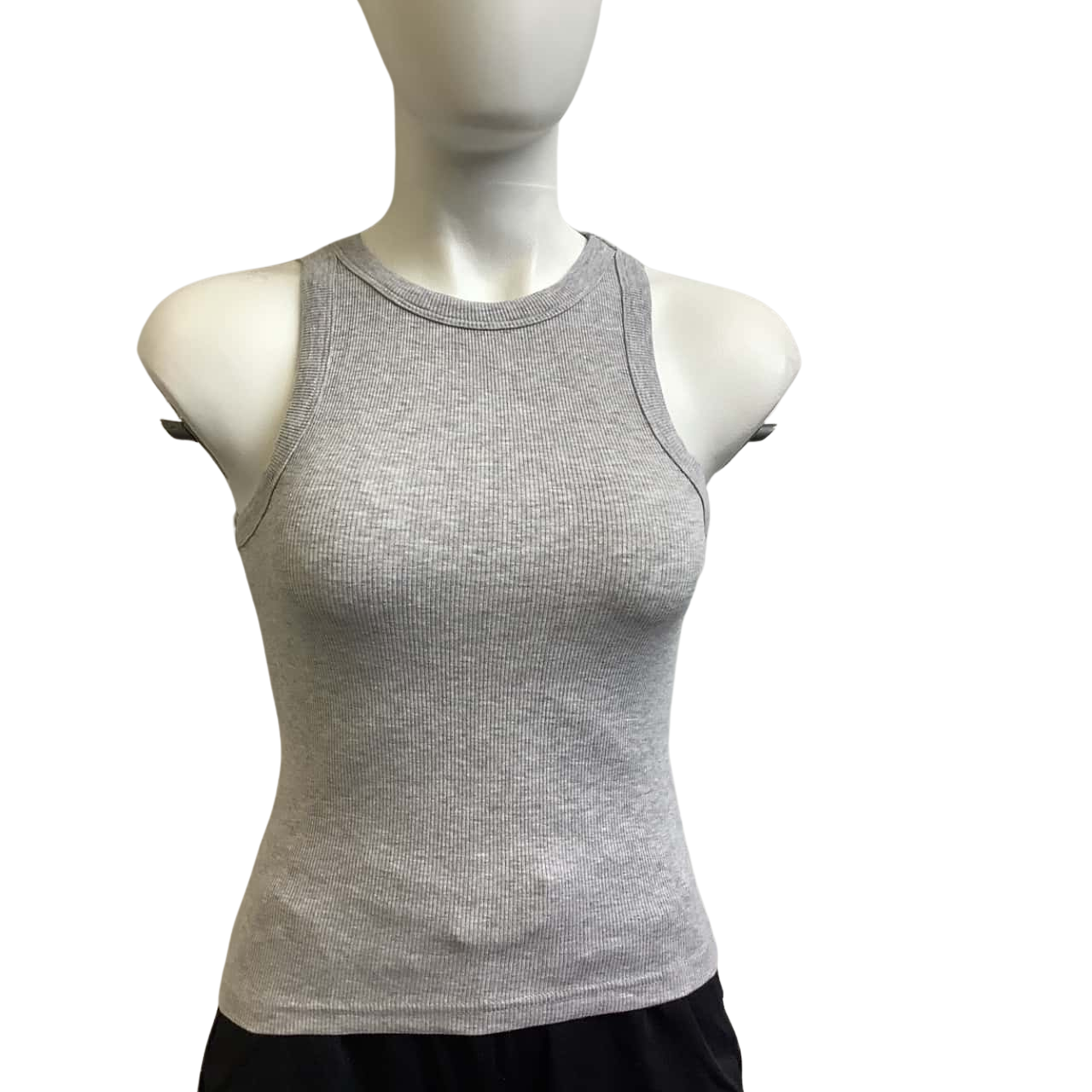 Supré Womens Size XXS Ribbed Tank Grey