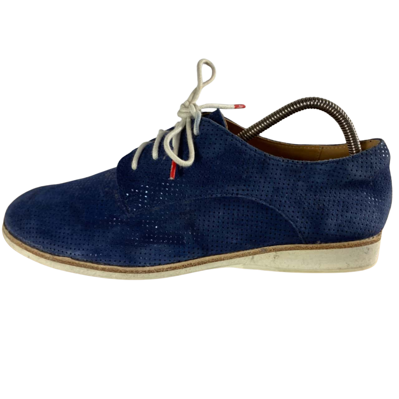 Rollie Womens Suede Sneakers Size 39 Blue (s)