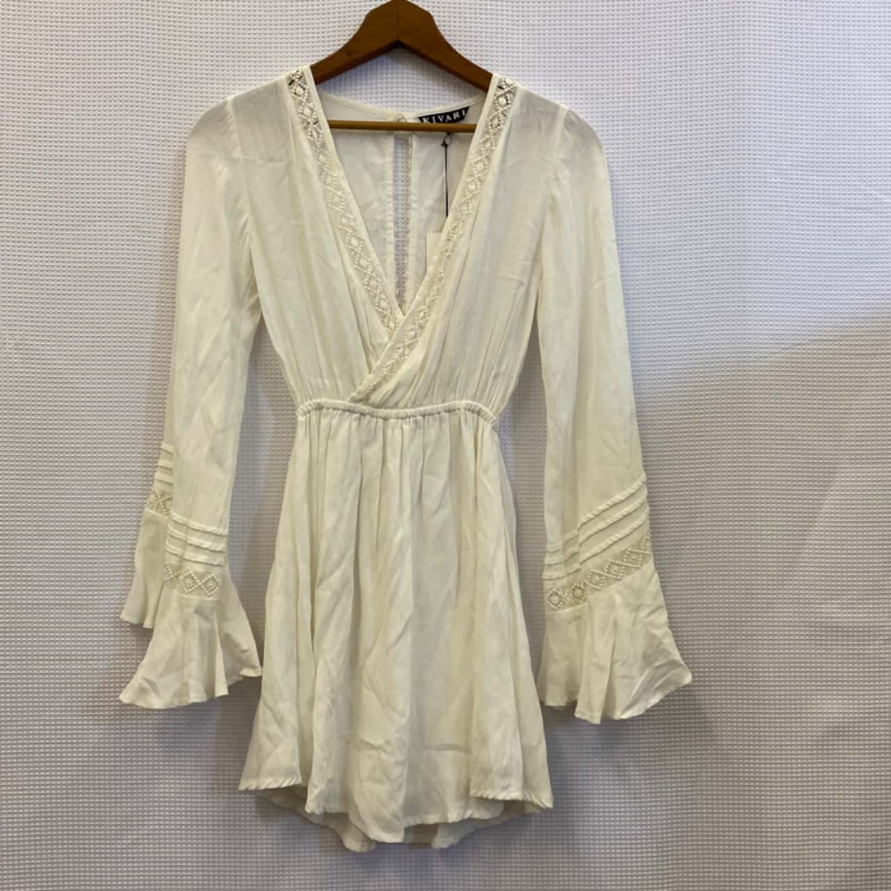 Kivari Womens Size XS Mini Dress White (s)