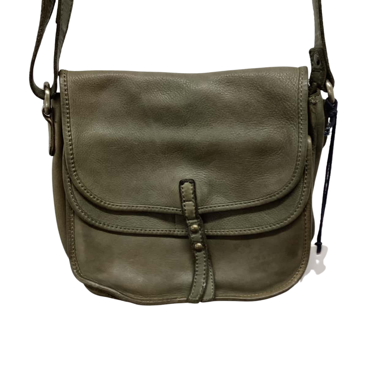 Evity - Olive Leather shoulder bag(s)