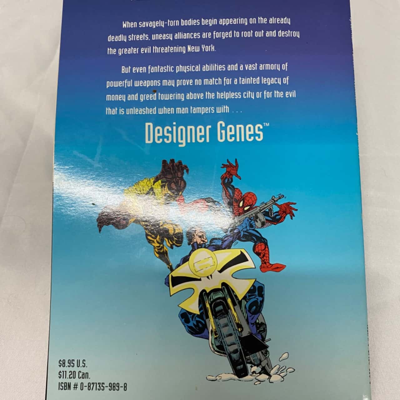 Spider-Man Punisher Sabertooth comic