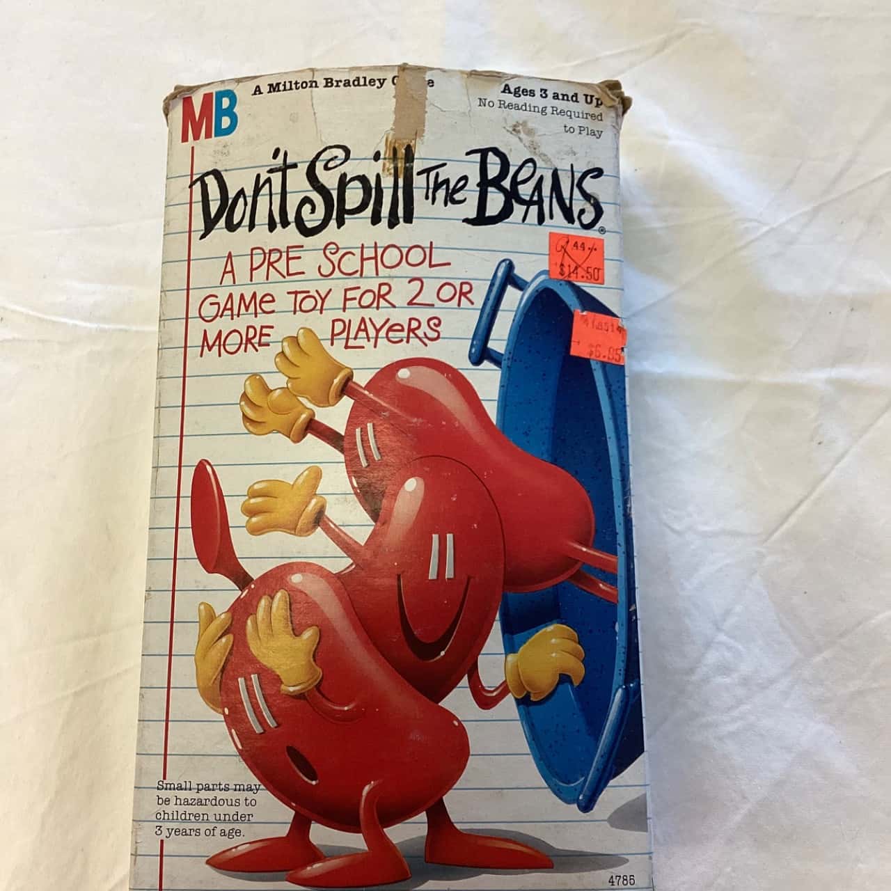 Vintage 1984 don’t spill the beans