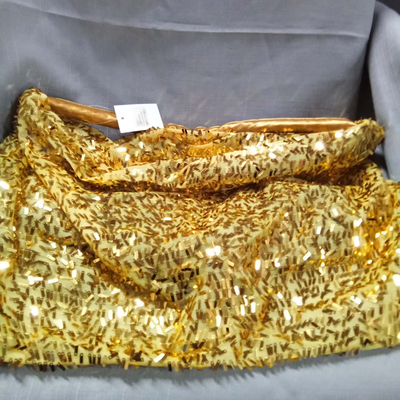 Large Ladies Gold Giovanni Tote Bag UAN(s)