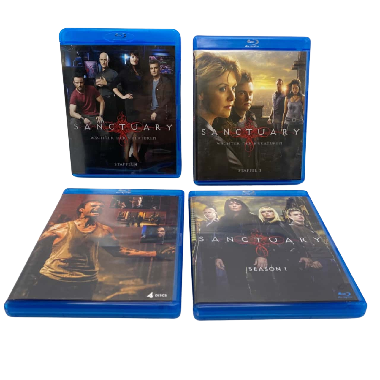 Blu Ray Disc Sanctuary Season 1-4(s)