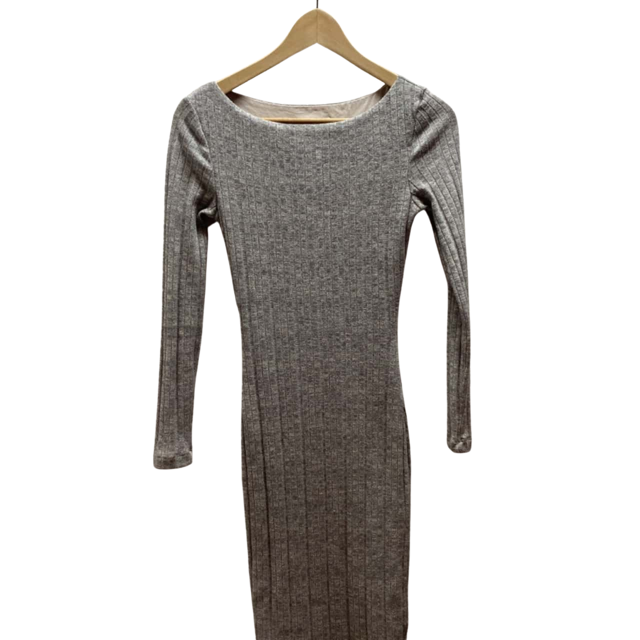 Kookai Womens Grey Bodycon Dress (s)