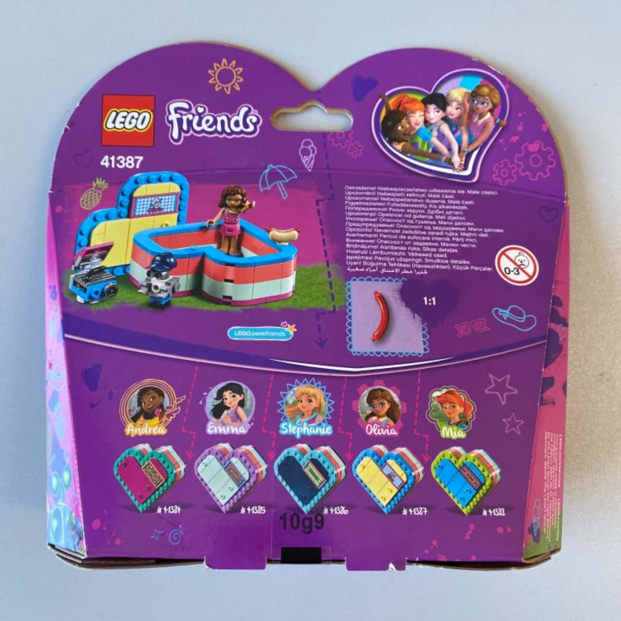Lego Friends Olivia's Summer Heart Box 41387 - New Sealed (s)