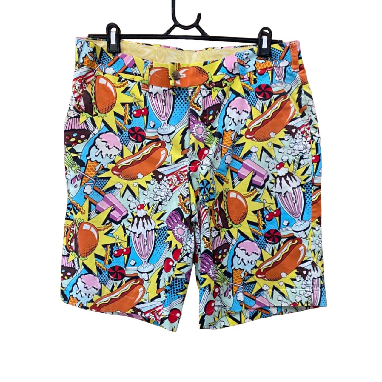 Carnival Food Print Shorts Size M/L(s)