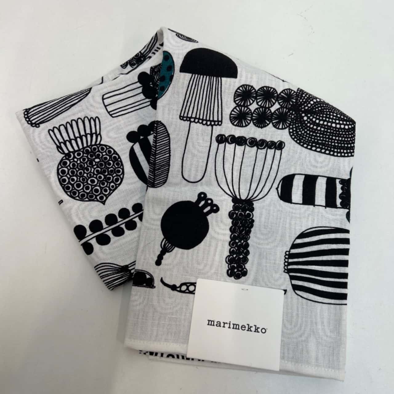 NEW - Marimekko - Puutarhurin parhaat tea towel set 47x70 cm