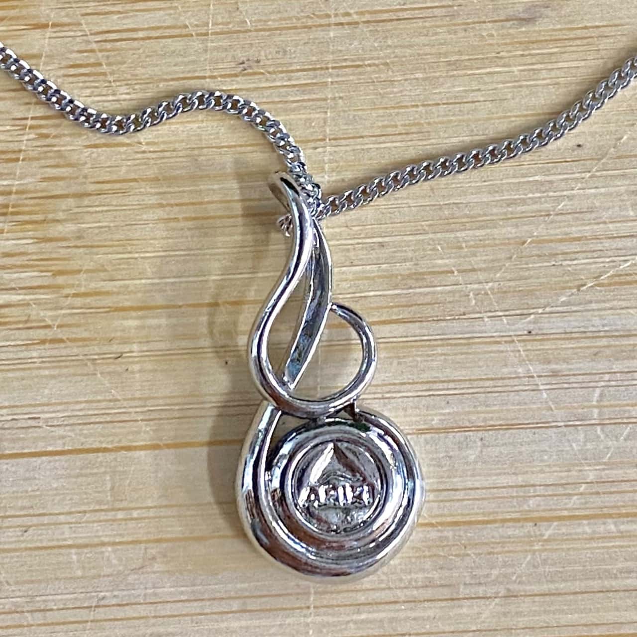 Ariki Palladium Plated Paua Shell Necklace (Boxed)