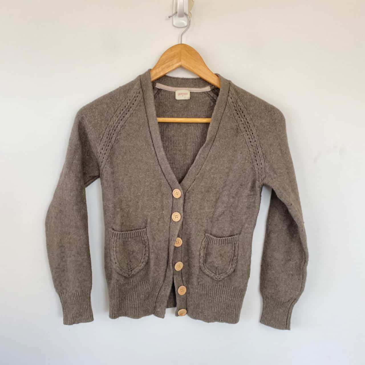 Gorman Grey Button Up Knit Cardigan Size 8 / S (s) - Used As New ...