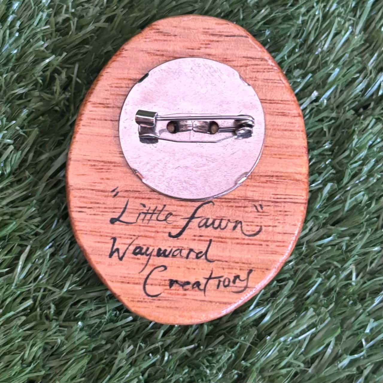 “Little Fawn” Wayward Creatures Timber Brooch (s)