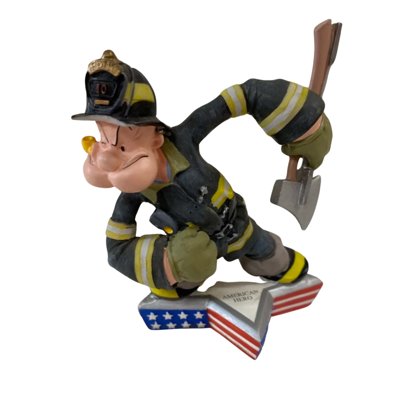 Popeye American Hero Fireman Figurine Limited Edition 14cm(s)