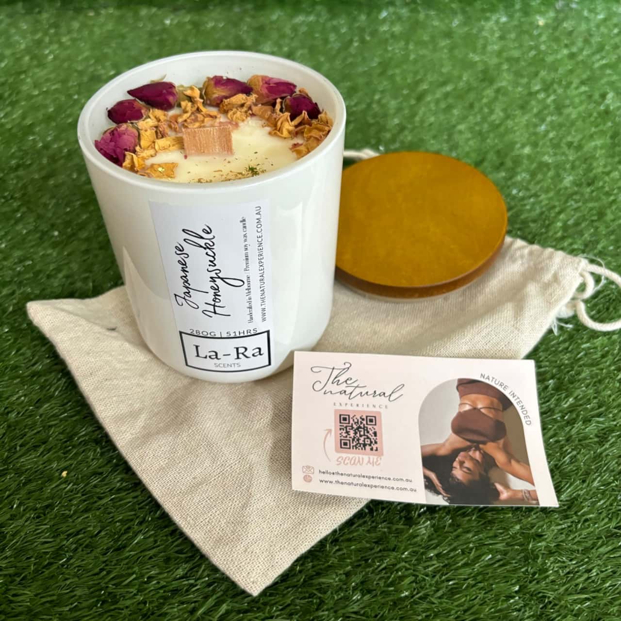 La-Ra Scents Japanese Honeysuckle Candle (s) - New With Tags | Salvos ...
