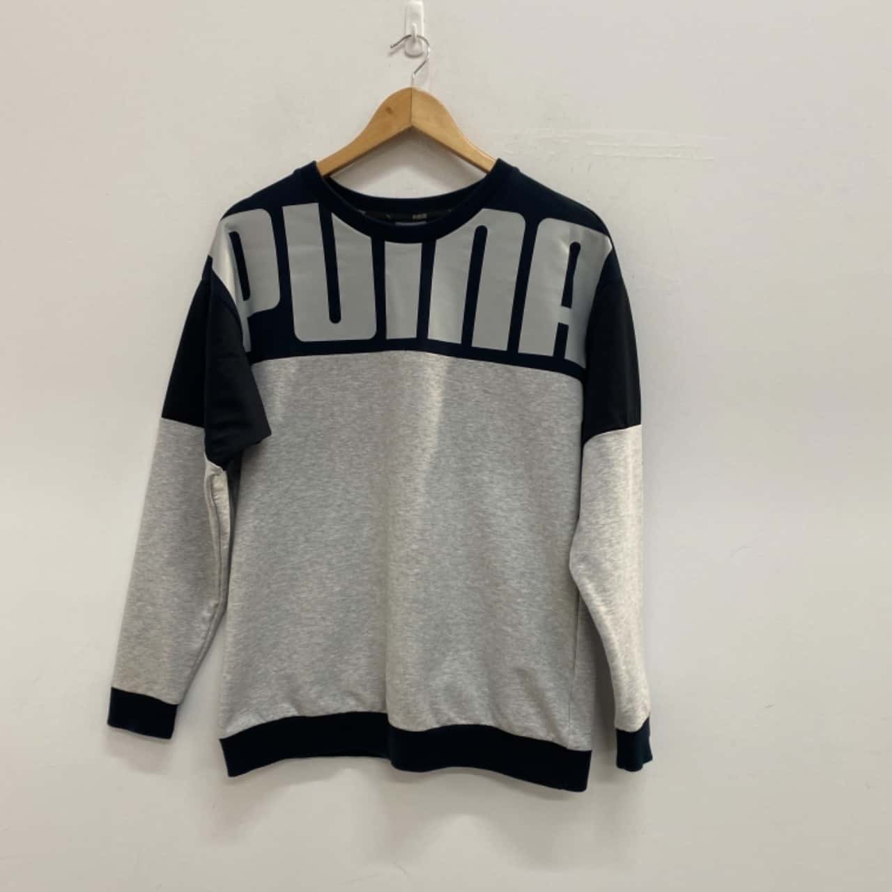 Puma Unisex Size M Jumpers Grey (s)