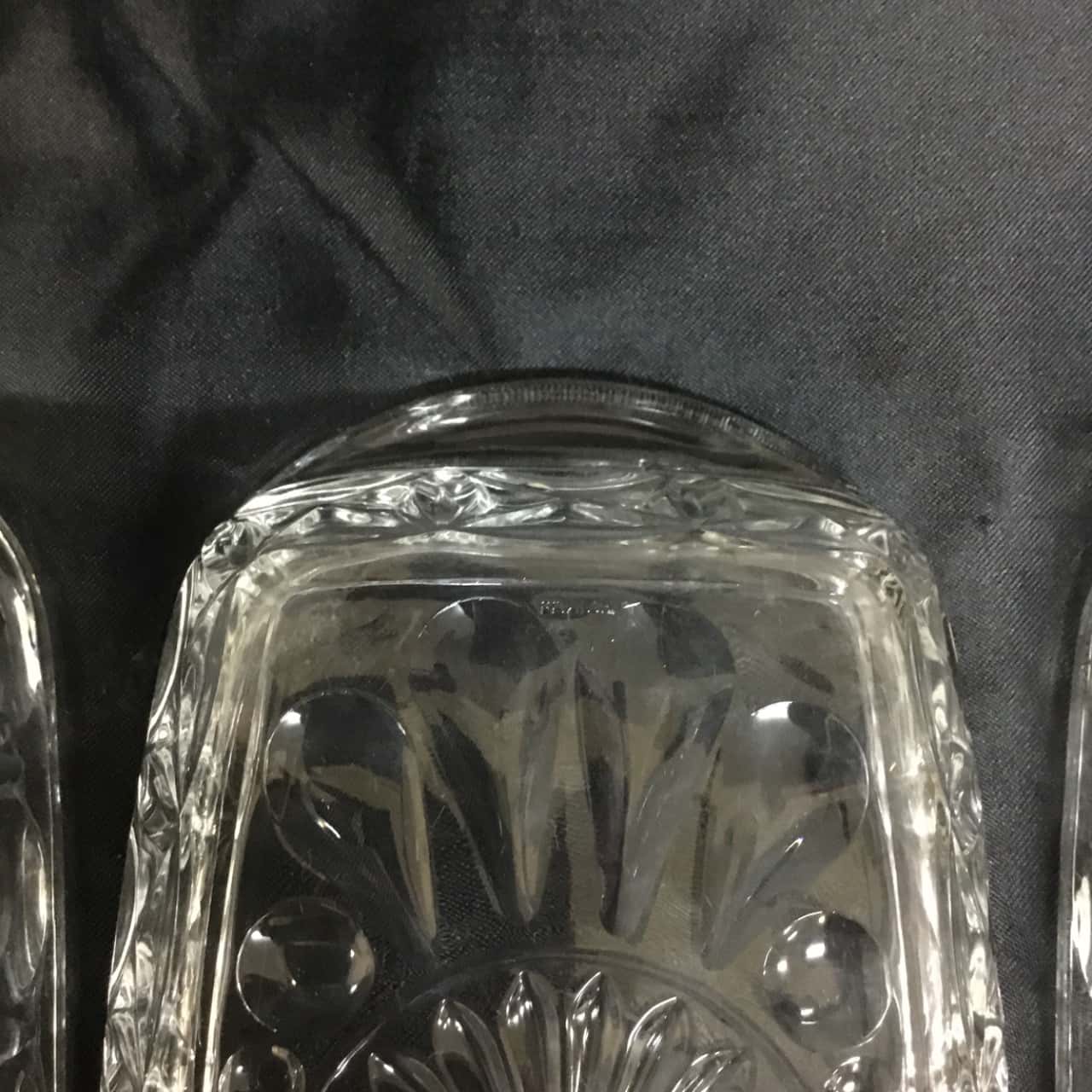 *RARE FIND*VINTAGE Crystal Relish Reims/France(s)