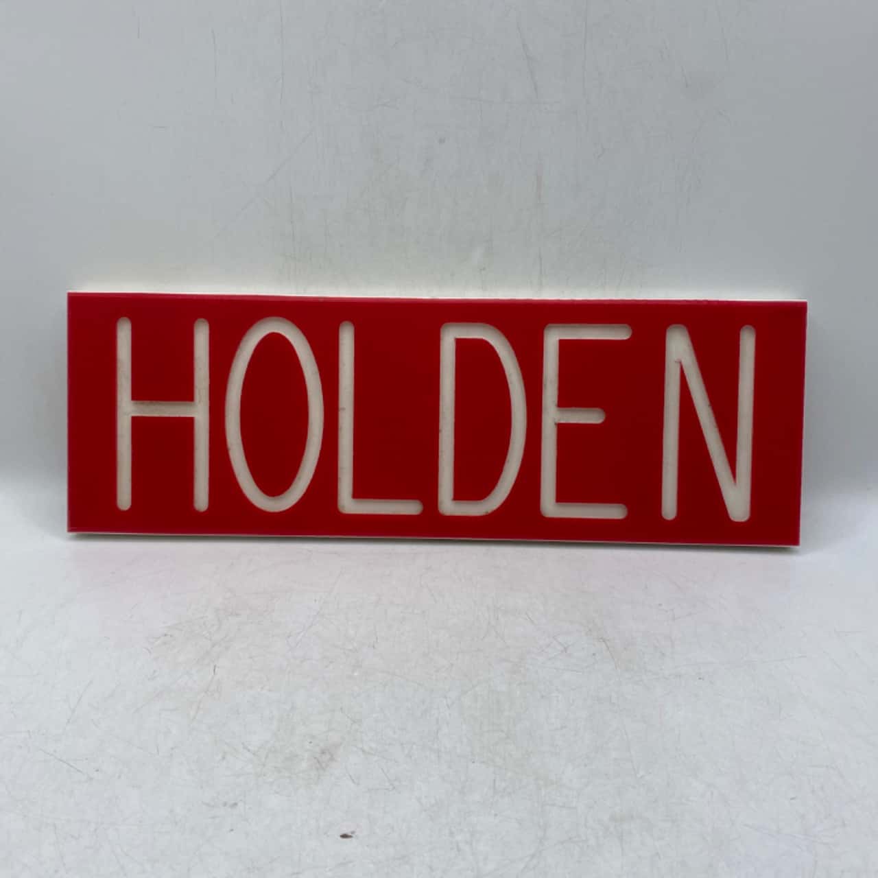 3D Printed Holden Sign 13x39cm(s)