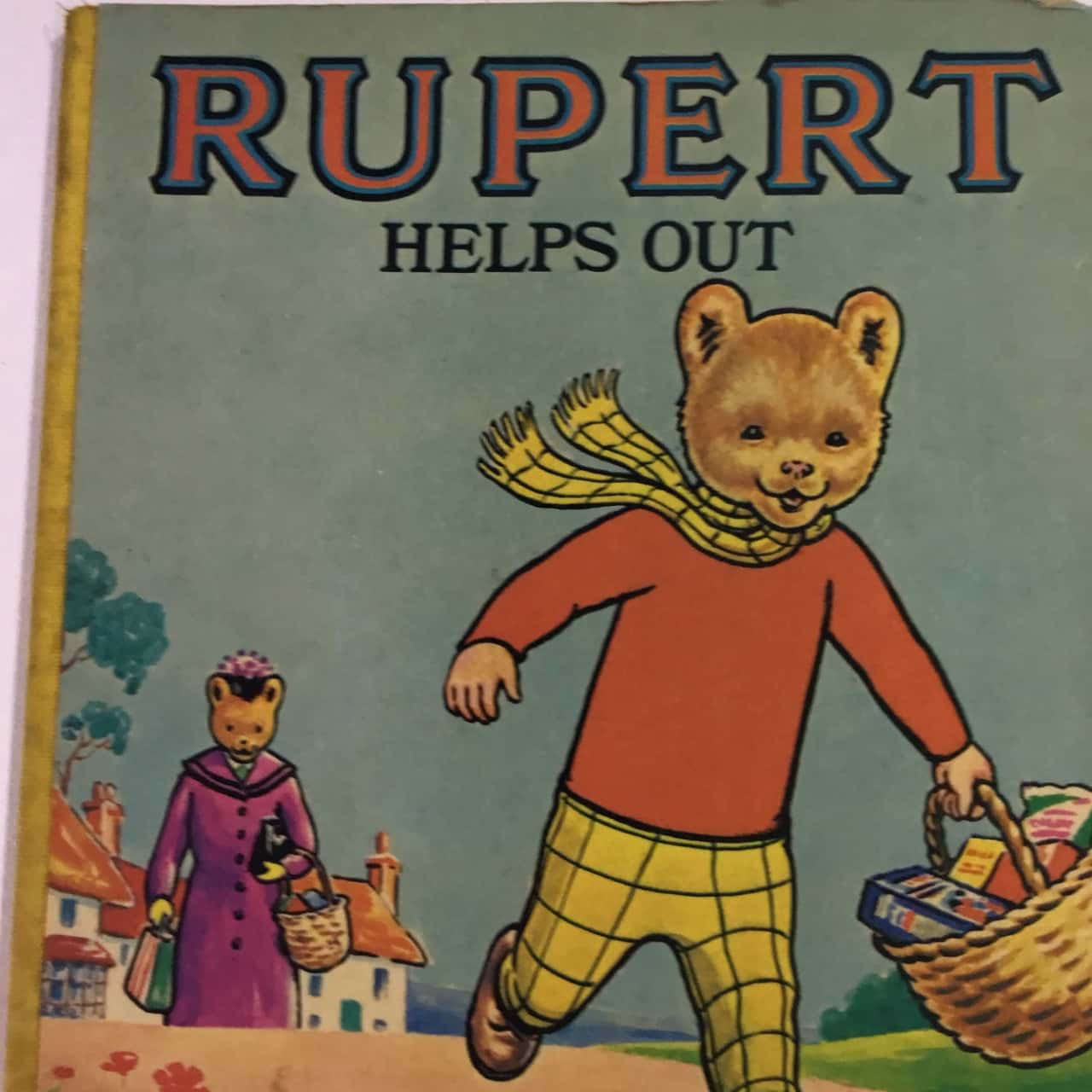 Vintage Rupert Helps Out Book(s)